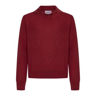 D4.0 Cashmere Pullover - - Knitwear - Herren - Rot - L