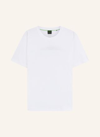 HUGO BOSS T-Shirt Ts_Ps spirit70 Car Regular Fit weiss