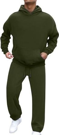 Generic Sweats Capuche pour Hommes Veste Sport D&eacute;Contract&eacute; Mode Confortable Couleur Unie Manches Longues Oversized Courtes Taille Large en Sweat Grande Pas Ch