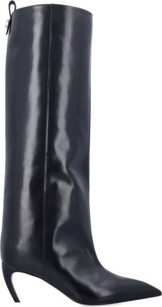 The Attico Femme, Chaussures, Noir, Taille: 39 EU Lea Boot