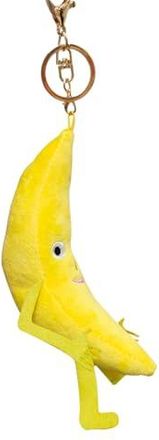 Generic Lagnisco Banane avec porte-cl&eacute;s de banane, porte-cl&eacute;s avec cl&eacute;s innovantes avec expressions amusantes pour travailler, camping, &eacute;cole