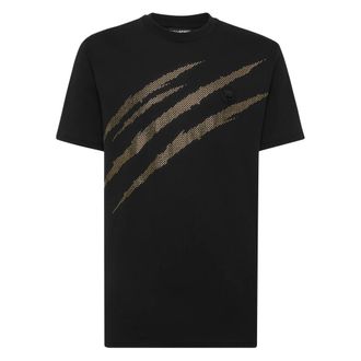 Plein Sport Homme, Tops, Noir, Taille: XL T-Chemises