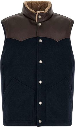 Brunello Cucinelli Weste - Blau