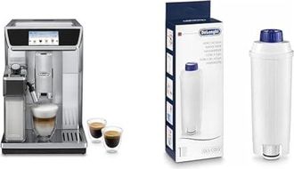 DeLonghi PrimaDonna Elite Experience ECAM 656.85.MS Kaffeevollautomat mit LatteCrema Milchsystem + Original DeLonghi Wasserfilter DLSC002