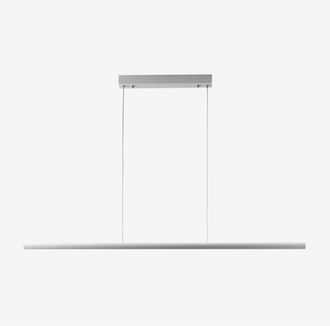 Sklum Sklum - Plafonnier led lin&eacute;aire en aluminium (120 cm) Wilen Blanc