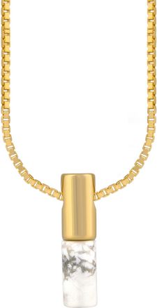 Cai Anhänger mit Kette 925/- Sterling Silber Howlith