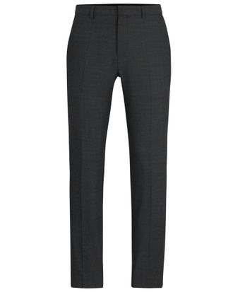 HUGO BOSS Wollhose mit Stretchanteil, Extra Slim Fit in