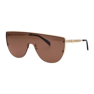 Alexander McQueen Stylische Sonnenbrille Am0457S - - Accessories - Herren - Braun - ONE SIZE
