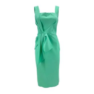 La Petite Robe Di Chiara Boni Femme, Robes, Vert, Taille: 44 FR Robe fourreau