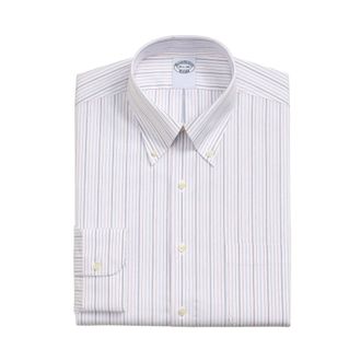 Brooks Brothers Homme, Chemises, Blanc, Taille: 4XL Chemises