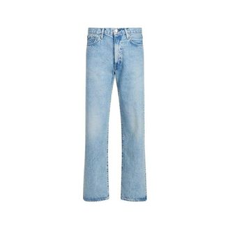 Edwin Jean droit uni en coton