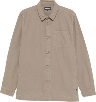 Barbour Homme, Chemises, Beige, Taille: XL Chemise Oversize en Coton Lav&eacute;