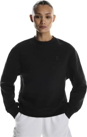 On Running Femme, Sweatshirts et sweats &agrave; capuche, Noir, Taille: 36 FR Focus Tech Crew