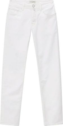 Jacob Cohen Homme, Jeans, Blanc, Taille: W33 Jeans Slim-fit