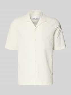 Sams&oslash;e & Sams&oslash;e Relaxed Fit Freizeithemd mit Strukturmuster Modell OSCAR