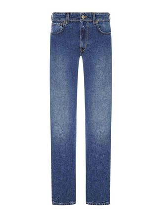 Incotex Straight Leg Jeans - Blau
