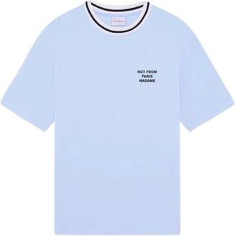 Dr&ocirc;le de Monsieur Homme, Tops, Bleu, Taille: L T-Shirt 100% Coton