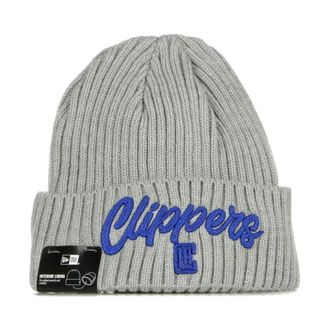 New Era NBA Draft Strickm&uuml;tze Clippers Feier - - Accessories - Herren - Grau - ONE SIZE