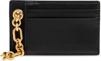 Balmain Femme, Accessoires, Noir, Taille: ONE Size Porte-cartes Pulse en cuir dagneau