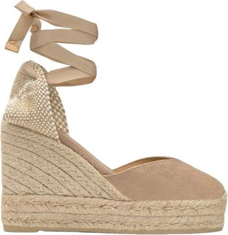 Castaner Femme, Chaussures, Beige, Taille: 38 EU Chiara Wedge Espadrille