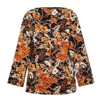 Marni Haut &agrave; motif floral - Femme - Tops - Multicolore - Taille: 36 FR