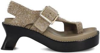 Loewe Femme, Chaussures, Vert, Taille: 40 EU Sandales &agrave; talons Ease