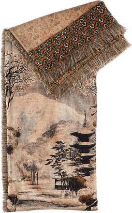 Pierre-Louis Mascia Femme, Accessoires, Multicolore, Taille: ONE Size Printed Scarf