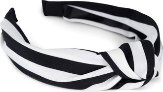 styleBREAKER Haarschmuck Haarreif mit Streifen Muster