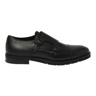 Baldinini Double Monk Strap - Homme - Chaussures - Noir - Taille: 44 EU