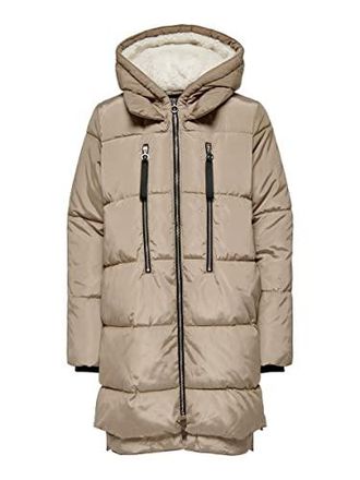 Only Femme Onlnora Long Puffer Coat Cc Otw Veste, Vaisselle, XS EU