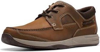 Clarks Sailview Lace Chaussures pour homme, marron, 11 Wide