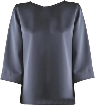 Pennyblack Femme, Blouses et Chemises, Bleu, Taille: 40 FR Biacco Blouse