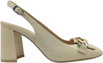 Nero Giardini Decollete E409490D Chaussures &eacute;l&eacute;gantes Casual Talon Haut Cuir, Latte, 37 EU