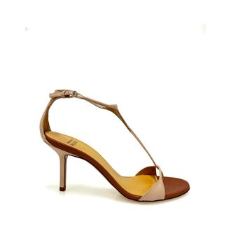 Francesco Russo Damen, Schuhe, Beige, 38 1/2 EUGr&ouml;&szlig;e