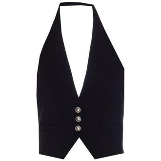 Pinko Moretta Vest - - Jackets - Damen - Schwarzk - M