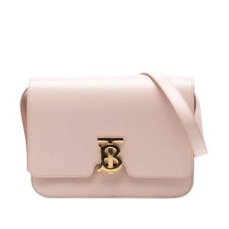 Burberry Pre-owned Leder Umh&auml;ngetasche - - Pre-owned - Damen - Rosa - ONE SIZE
