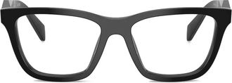Prada lunettes de vue à monture carrée - Noir