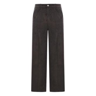 Ami Anthrazit Gro&szlig;e Passform Hose - - Trousers - Herren - Grau - S