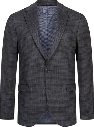 JEFF Herren JFOliver Sakko mit Stretch | Klassische Anzugjacke Herrenjackett Check, 52