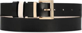 Kazar Femme, Accessoires, Blanc, Taille: 90 CM Ceinture en cuir double face