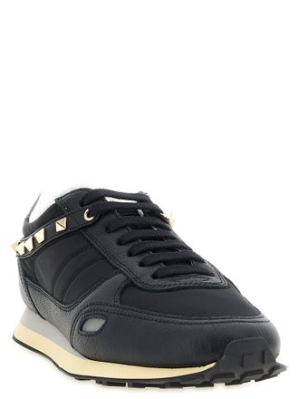 Valentino Garavani Stud Up Sneaker - Black
