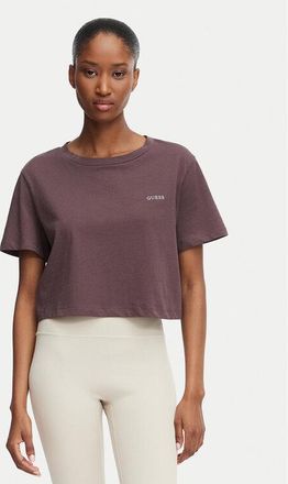 Guess T-Shirt V6GI17 K2984 Braun Regular Fit