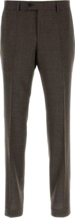 HUGO BOSS Homme, Pantalons, Brun, Taille: L Wool Blend Pant