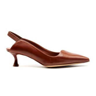Mara Bini Femme, Chaussures, Brun, Taille: 38 1/2 EU Slingback Pump S158