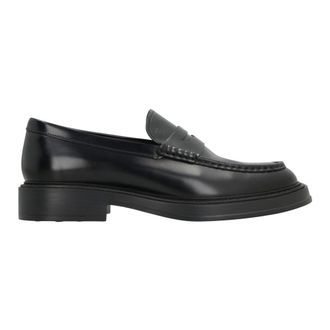 Tod's Loafer aus vollnarbigem Leder - - Shoes - Herren - Schwarzk - 43 1/2 EU