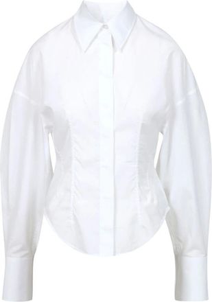 Sportmax Femme, Blouses et Chemises, Blanc, Taille: 40 FR Nelson Shirt