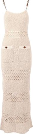 Elisabetta Franchi Femme, Robes, Jaune, Taille: 42 FR Abito di Maglia