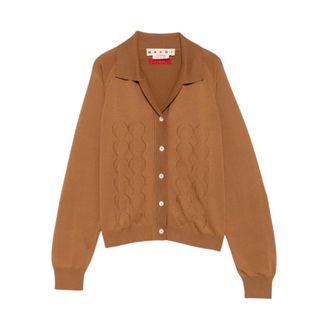 Marni Cardigan - - Knitwear - Damen - Braun - XS