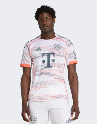 adidas adidas Performance - FC Bayern 25/26 - Maillot ext&eacute;rieur authentique - Blanc
