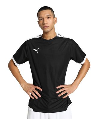 Puma Herren Teamliga Jersey Shirt, Black White, L EU